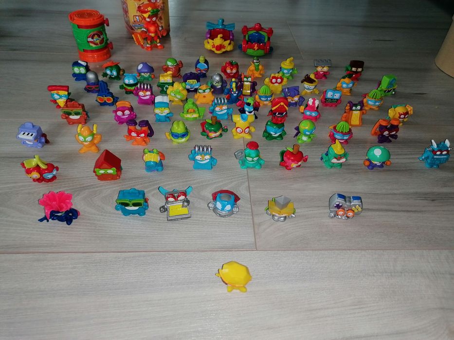 Super zings, super things, figurki, auta, ogromny zestaw Niestępowo ...