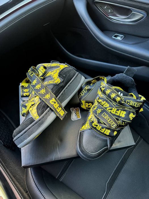 36-45 р Kappa Fatty Black Yellow кросівки: 2 750 грн. - Кросівки для ...