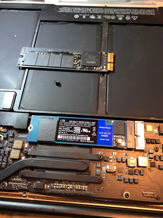 NOWY Adapter dysku NVME Macbook iMac m2 PCI-E Szybka Wysylka Warszawa ...