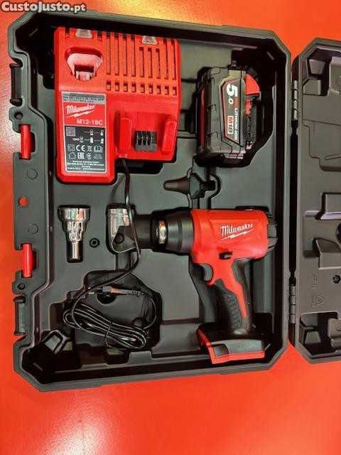 Pistola de Ar Quente M18 Milwaukee M18BHG-502C Quarteira • OLX.pt