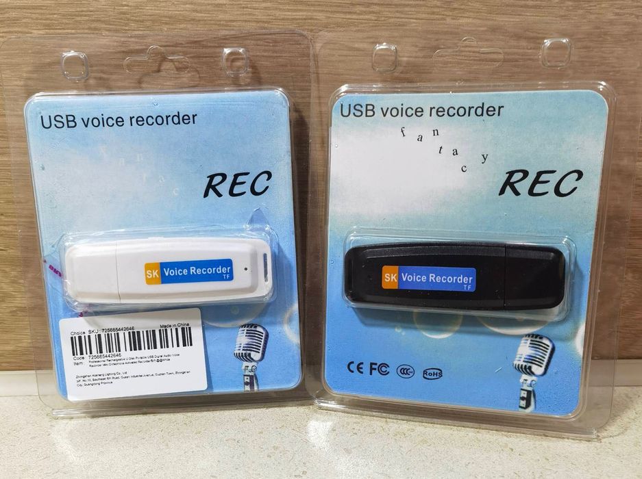 Цифровий диктофон Voice rider SK001 TF флешка з акумулятором картрідер ...