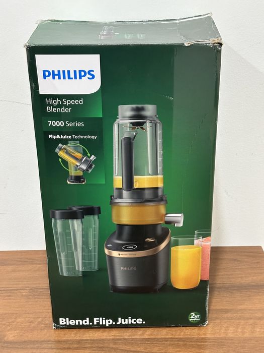Blender kielichowy PHILIPS HR3770/10 1500 watt gwarancja Poznań Winiary ...