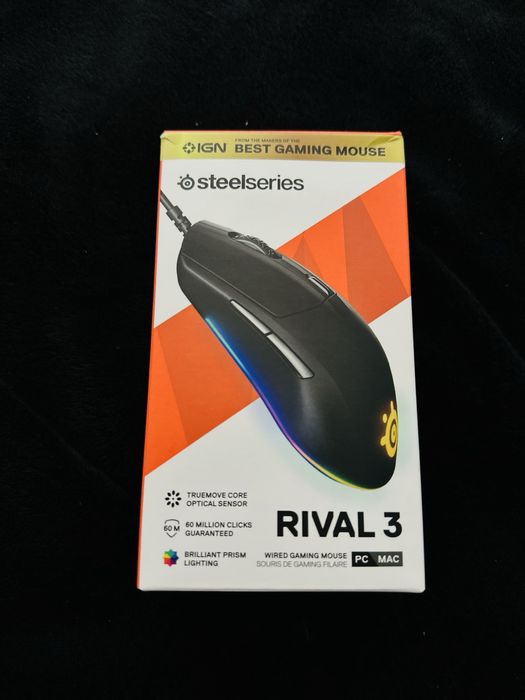 Mysz (steelseries Rival 3) Świdnik • OLX.pl