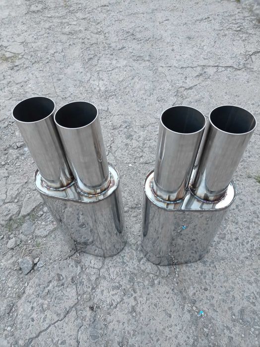 Глушитель BMW VeRSon exhaust прямоток банка e30 , e46, e38, e39,e60: 4 ...