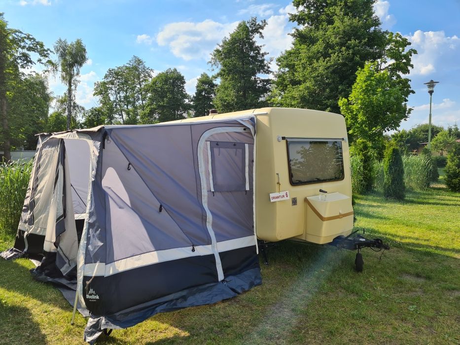 Przyczepa kempingowa intercamp 355, sprzedam, zamienie Kretomino • OLX.pl
