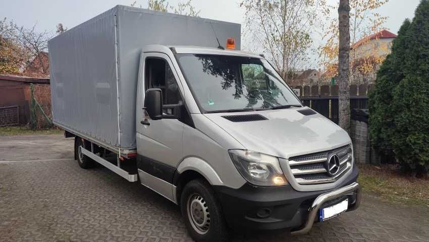 Mercedes Sprinter 315 CDI 2.2 CDI 150 KM SKRZYNIOWY MAXI SREBRNY ...