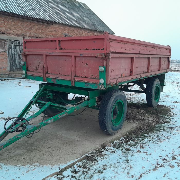 Przyczepa d 46 sztywna Świerczyny • OLX.pl