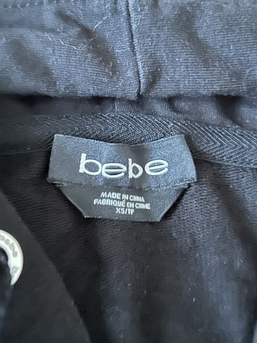 Черная кофта зипка bebe y2k bimbo xs: 1 250 грн. - Кофти Звягель на Olx