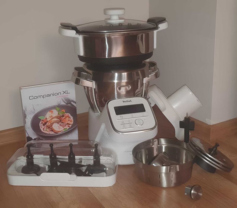 Tefal termomix i-companion xl Bogaty zestaw Parowar Szatkownica BT ...
