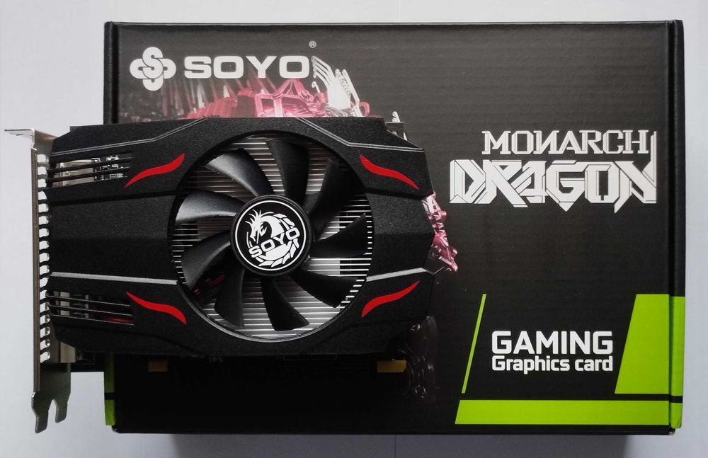 Видеокарта SOYO AMD Radeon RX 550/4GB DDR5/128-bit (новая): 1 790 грн. - Комплектуючі та ...