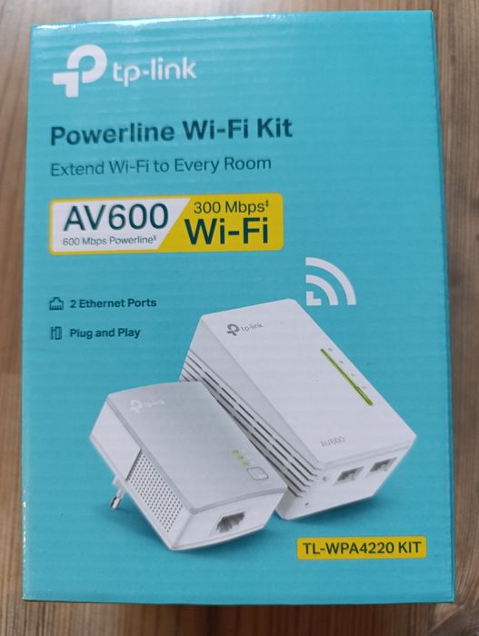 TP link Powerline Wi-Fi kit AV600 300 Mbps++ Żywiec • OLX.pl