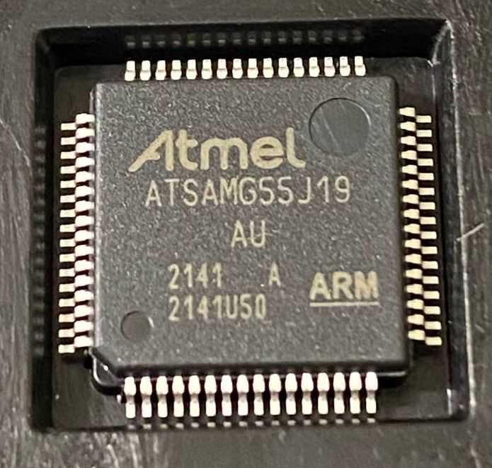 Microchip 25 шт Atmel ATSAMG55J19A-AU на палетті в запечат. упаковці: 6 250 грн. - Інша ...