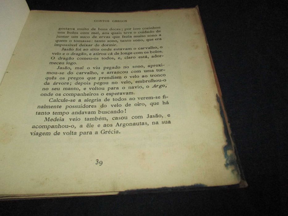 Livro Contos Gregos António Sérgio Bertrand 3º edição Parque das Nações ...