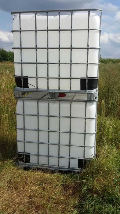 Zbiornik mauzer paleto pojemnik 1000l mauser beczka do ogrodu itp Giżycko • OLX.pl