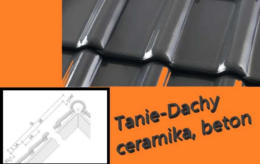 Dachówka ceramiczna, betonowa, cementowa, dachy, dach, dachówki, Rumia ...