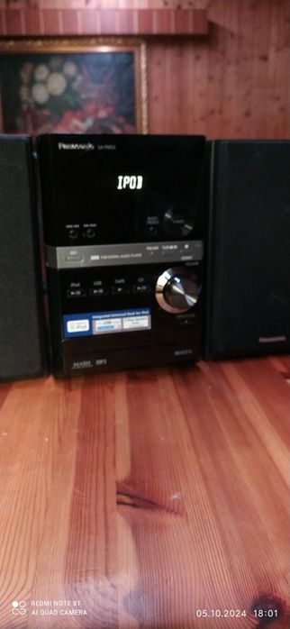 PANASONIC музичний центр Hi Fi , iPod,CD,MP3,USB ,Tuner,Cassete Panaso ...
