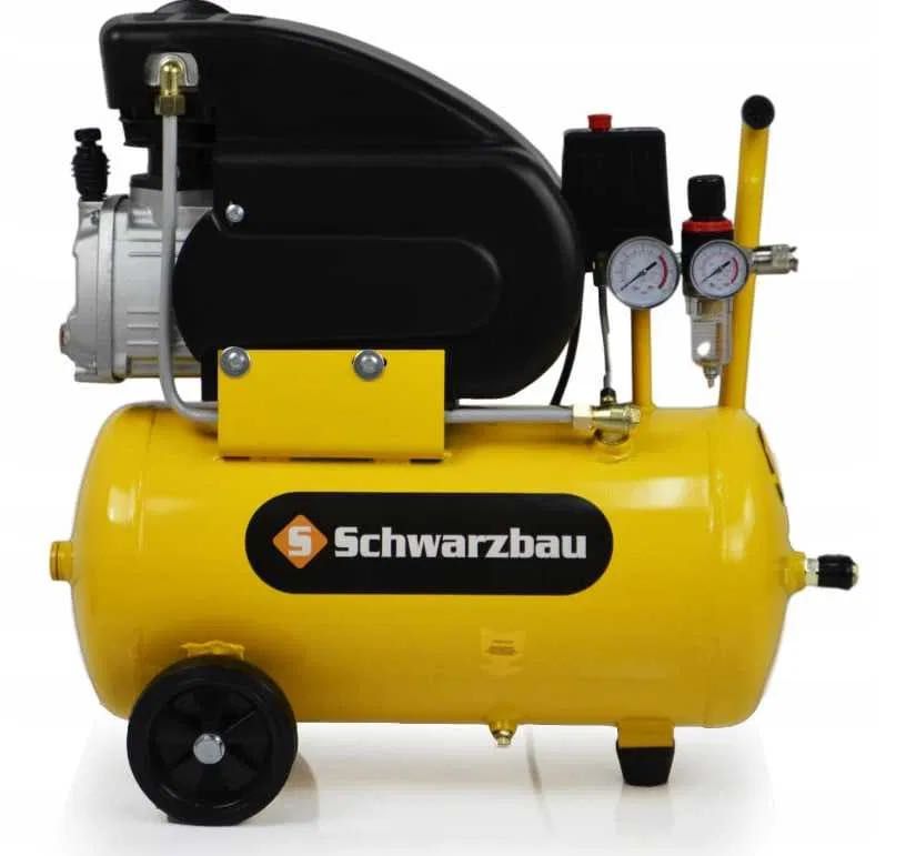 Компресор повітряний ресивер 24л Schwarzbau fl-24 масляной компрессор ...