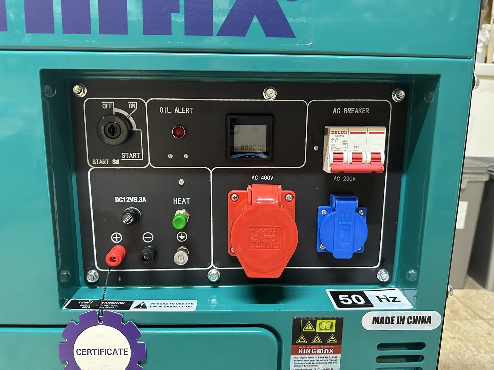 Генератор дизельний Kingmax 7кв: 950 $ - Генератори Бровари на Olx