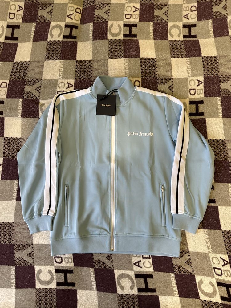 НОВА Кофта Palm Angels Blue | Зипка Пальм енджилс палм зіпка/світшот: 1 ...