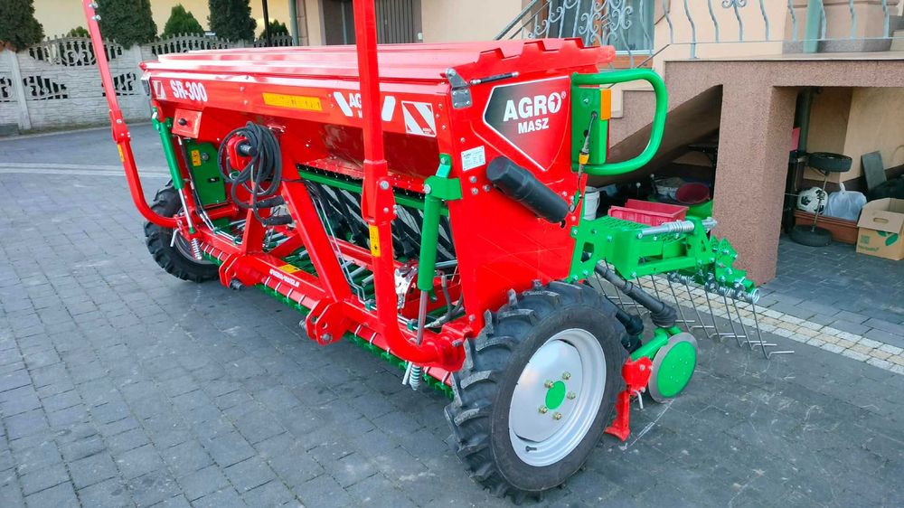Siewnik zbożowy AGRO-MASZ SR-300 z 2020 roku jak nowy. Łuków • OLX.pl