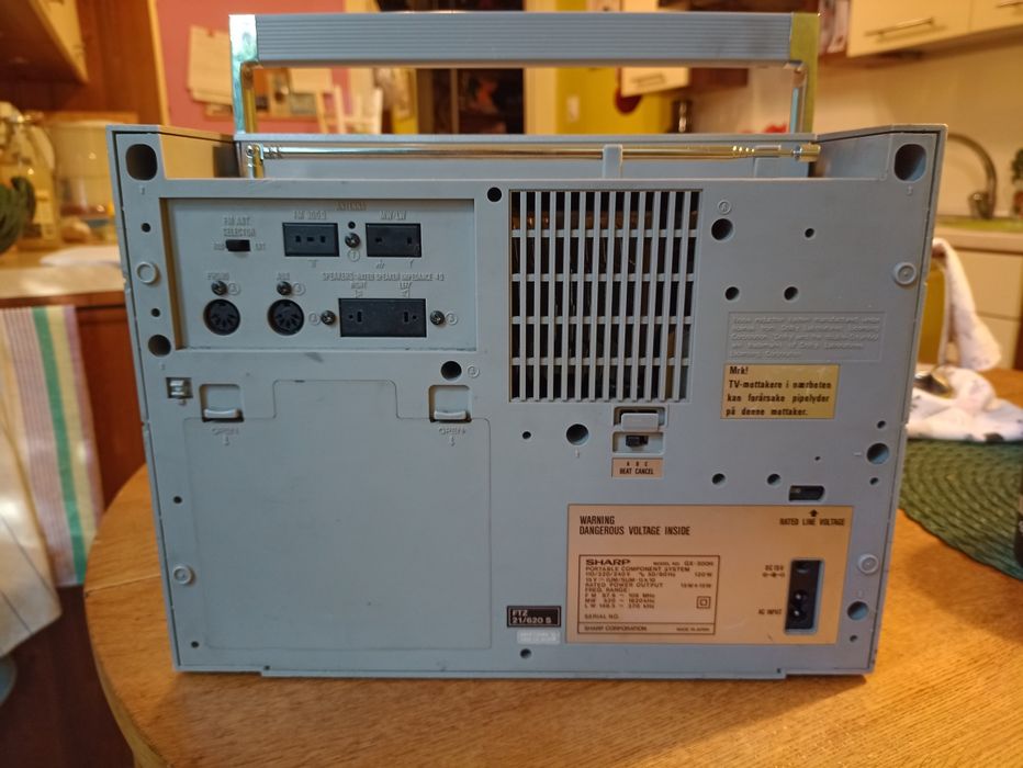 Sharp GX-300 wieża bez kolumn Łódź Śródmieście • OLX.pl