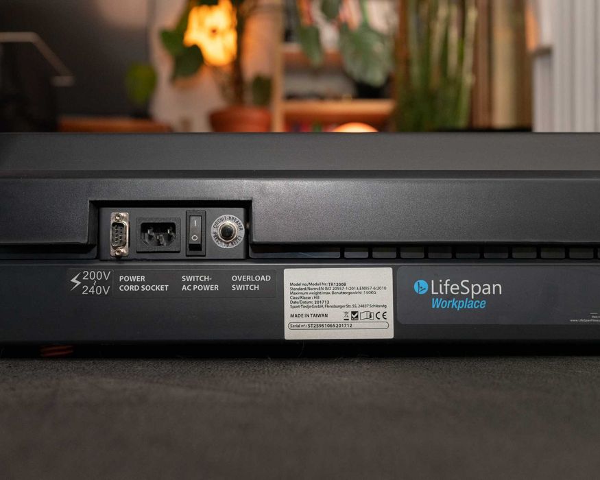 Bieżnia pod biurko - do biura lub pracy zdalnej - Lifespan TR1200B ...