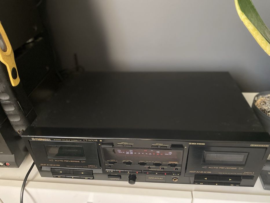 Magnetofon pioneer CT W701r Luszowice • OLX.pl