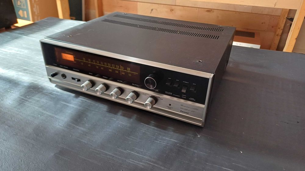 Wzmacniacz audio tuner FM SANSUI 350 Wrocław Fabryczna • OLX.pl