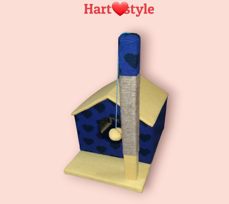 Будинок для котів з дряпалкою/домик для кота: 1 000 грн. - Зоотовари ...