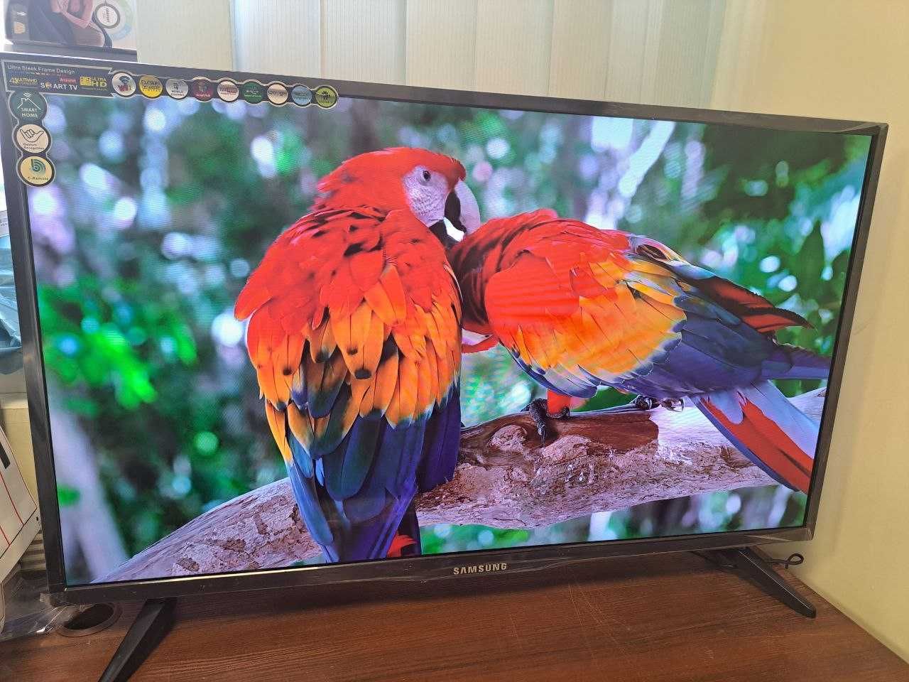 Телевізор 32 дюйми SAMSUNG 4К SMART TV з T2 Wi-Fi Самсунг Смарт ТВ: 5 ...