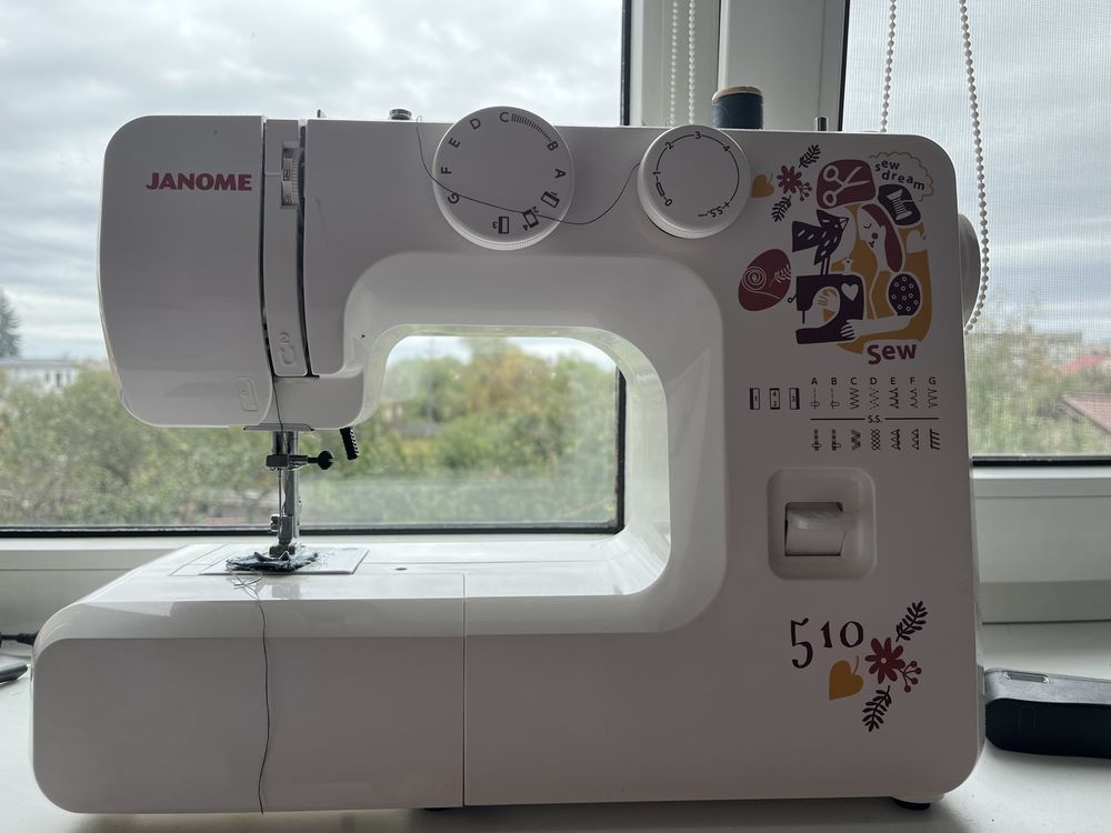 Швейна машинка Janome sew dream 510: 5 500 грн. - Швейні машини та ...