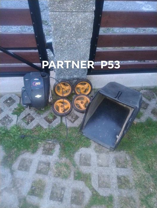 Kosiarka Partner P53 Kosz Kółka Silnik Briggs and stratton Okazja ...