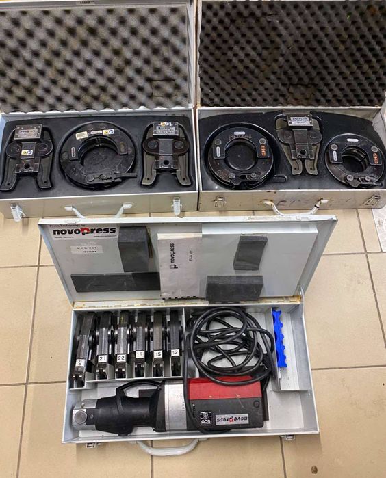 Zaciskarka Geberit ECO 301 Novopress duży zestaw Nowy Sącz • OLX.pl