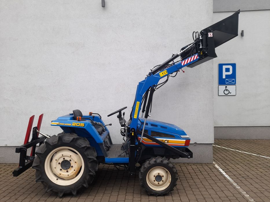 Traktorek Iseki TU 205 ładowacz czołowy kubota łyżka 4w1 Białystok ...