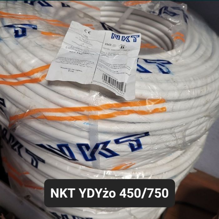 NKT YDYżo 3x2.5 przewód 100m Przasnysz • OLX.pl