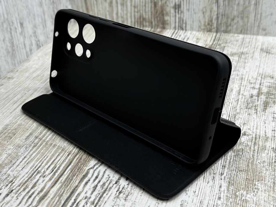 Чехол книжка Fibra Leather на Xiaomi Redmi 12/ 12C/ 13C. На магните ...
