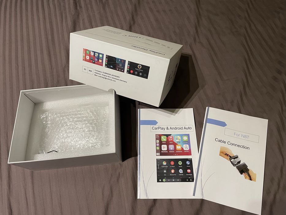 Bmw nawigacja nawi NBT CarPlay car play box dekoder X5 X6 f15 f16 f85 ...
