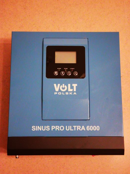 Гібридний інвертор SINUS PRO ULTRA6000 24/230V(3/6кW)+60AMPPT вживаний ...