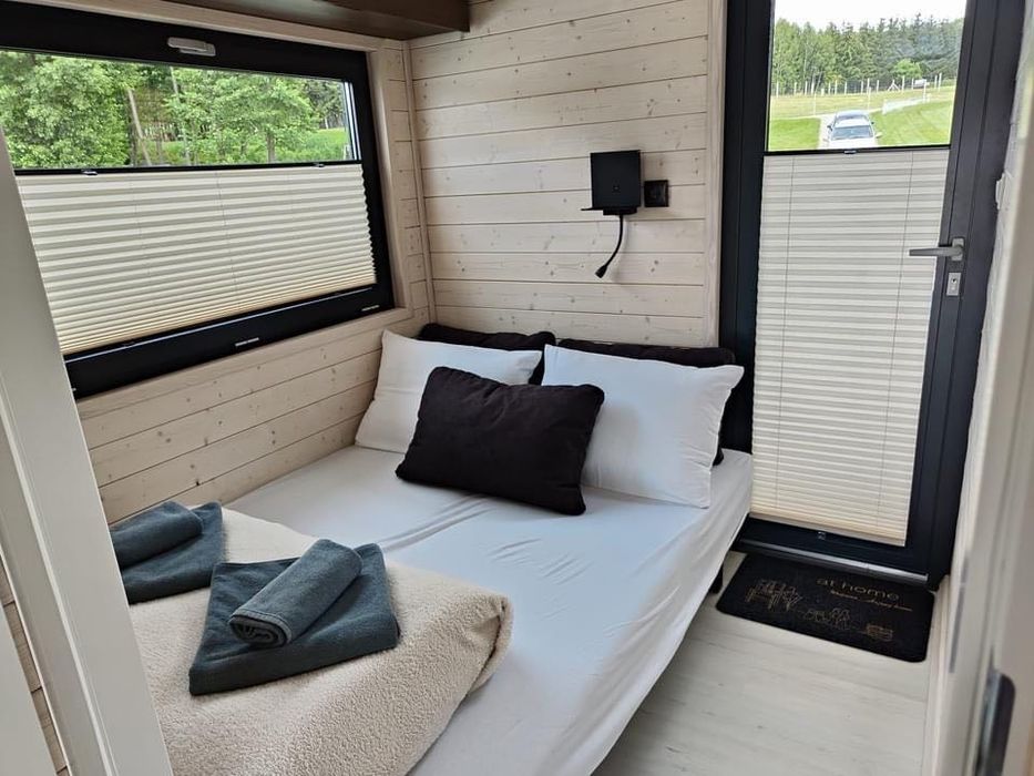 NOWY houseboat 12x4 nowoczesna łódź mieszkalna Celbowo • OLX.pl