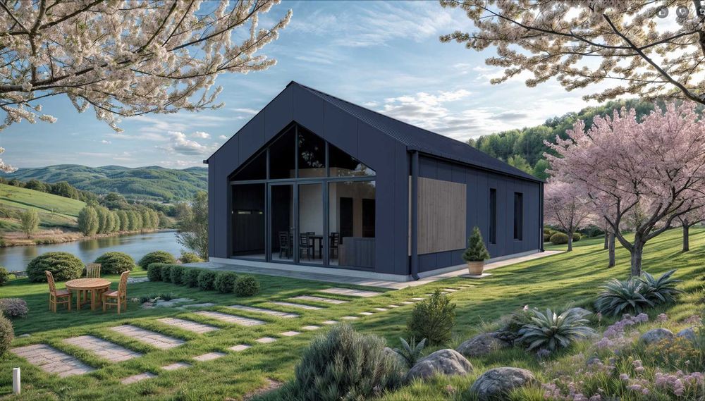 Domy modułowe /domy szkieletowe / domy całoroczne 70 m2 Kraków ...