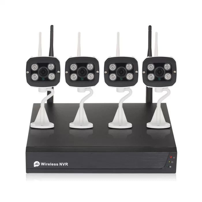 Комплект системи відеоспостереження на 4 камери NVR KIT 601 WiFi 4CH: 3 ...