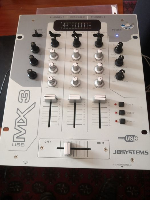 JB Systems MIX 3 USB - 3 Canais DJ Controller Lumiar • OLX Portugal