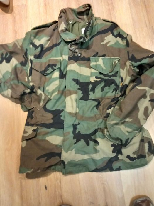 Kurtka wojskowa US armii XL/R woodlad M65 ALPHA Katowice Śródmieście • OLX.pl