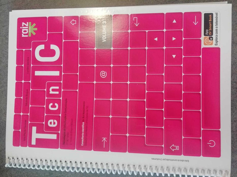 Manual de TIC 7º e 8º ano, Raiz Editora + Caderno de atividades Parque ...