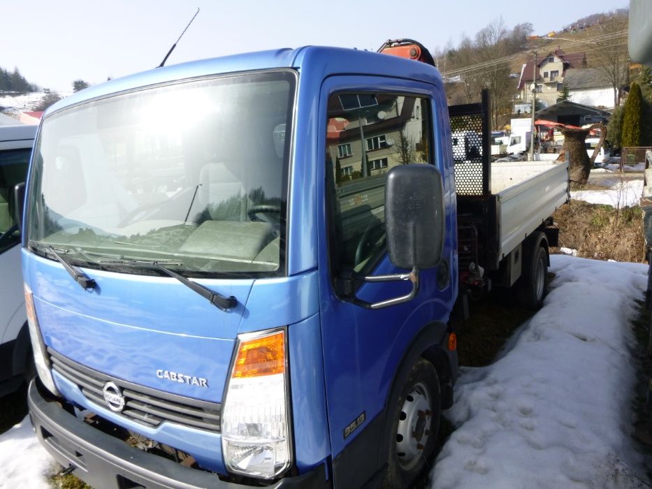 Nissan Cabstar wywrotka 3 strony Dzwig hds Z Kat Prawa jazdy ''B'' Nowy Sącz • OLX.pl