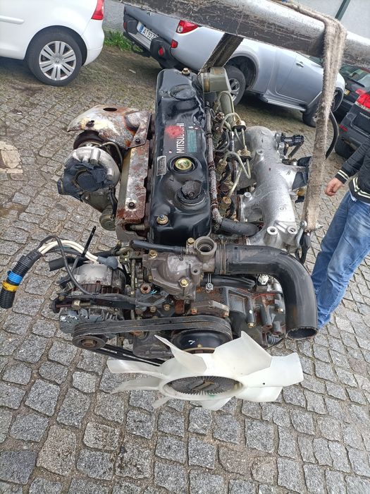 Motor Mitsubishi Canter 4d34 Real, Dume E Semelhe • OLX Portugal