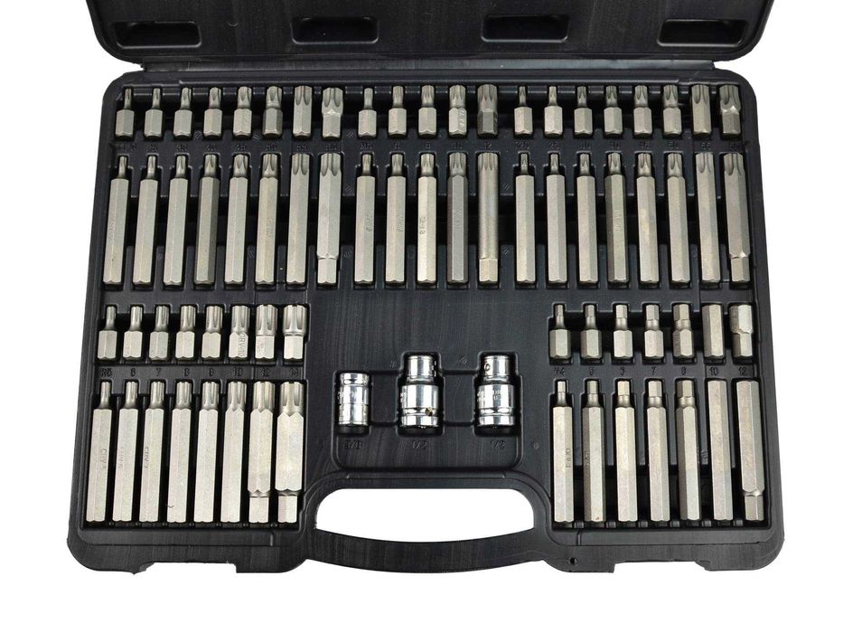 Набор битов TORX,HEX,SPLINE 75ед. Набор бітов. Комплект біт 75 од.: 1 ...
