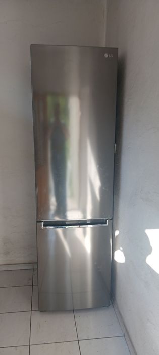 Duża lodówka LG No Frost Kolor INOX Stan bardzo dobry Transport Kraków ...