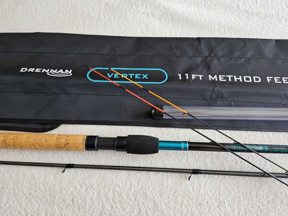 Wędka DRENNAN VERTEX Method Feeder 11Ft godny następca serii 7 celność Zamość • OLX.pl