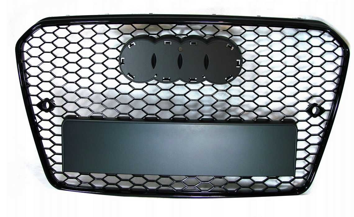 Grill Audi A5 Lift 12 16 Rs Look Czarny Połysk Plaster Miodu Pdc Posada